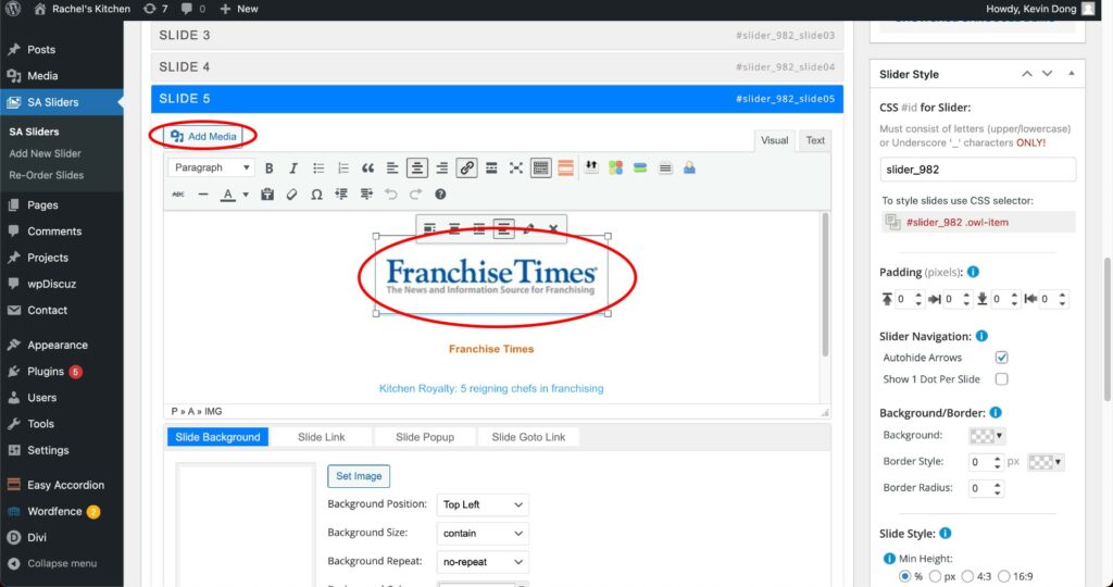 News Instructions - Rachel's Kitchen